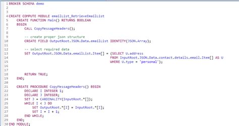 Esql Select And Row Functions In Ace