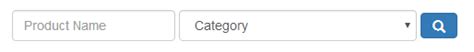 Html Format A Bootstrap Inline Search Form With Combined Input And Select Fields Stack Overflow