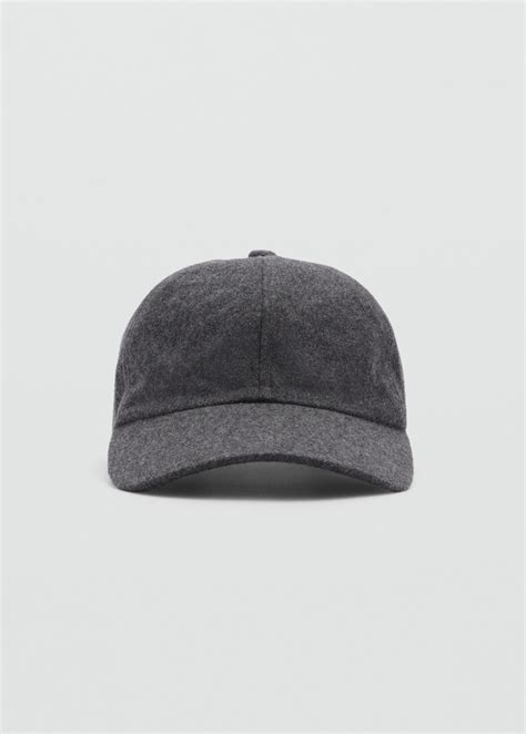 Wool Blend Cap Men Mango Outlet Usa