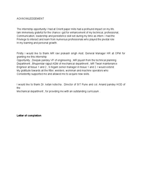 Final Internship Tejus Bisht Pdf Sewage Treatment Pulp Paper