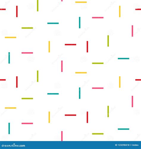 Line Rectangle Sticks Shapes Tiny Seamless Vector Pattern Stock Vector Illustration Of