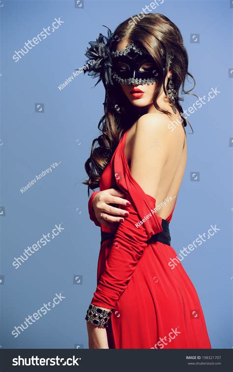 Fashion Shot Sexual Woman Elegant Red Stock Photo 198321707 Shutterstock