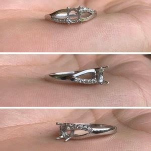 Semi Mount Bracelet 925 Sterling Silver Jewelry Mount Bracelet Stone