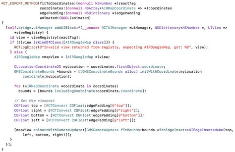 no known class method for selector fitbounds withpadding
