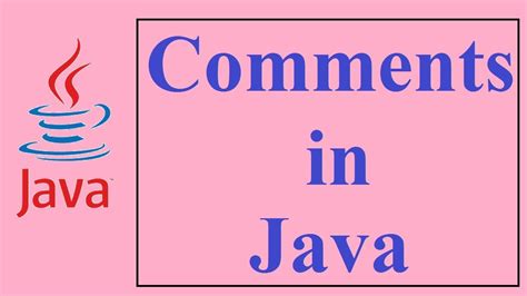 Java Tutorials For Beginners 4 Comments In Java What Is Comment
