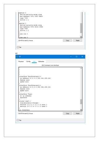 VoIP And Data Communication Using Cisco Packet Tracer PDF