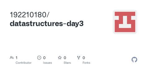Github 192210180datastructures Day3