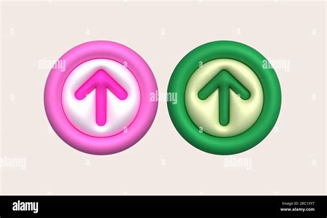 3d Illustration Icon Data Upload Data Loading Symbol Stock Vector Image