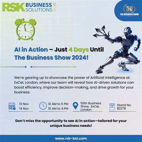 Rsk Business Solutions On Linkedin Businessshow2024 Ai Innovation