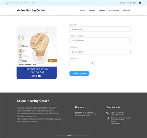 UI Design Figma Web Template On Behance