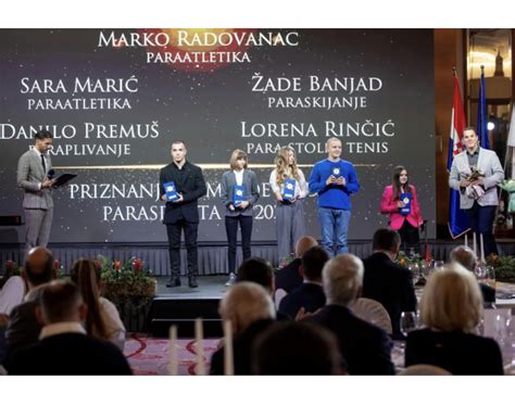 Hpas Sara Marić I Marko Radovanac Mlade Nade Parasporta U Izboru Hrvatskog Paraolimpijskog Odbora