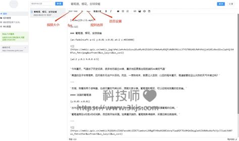 Mdvideo 文字直接生成视频的软件附教程 科技师