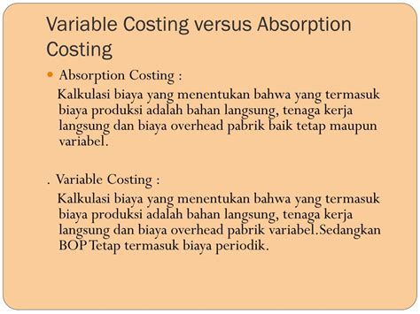 Ppt Variable Costing Powerpoint Presentation Free Download Id 4183825