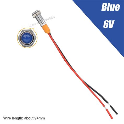 Mm Metal Indicator Light LED Signal Lamp Warning Grandado