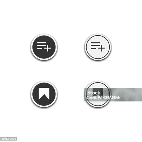 흰색 배경 웹 템플릿 요소 모바일 앱 자료 Ui Ux 벡터 일러스트레이션에 격리된 음악 레이아웃아이콘 추가 0명에 대한 스톡 벡터 아트 및 기타 이미지 Istock