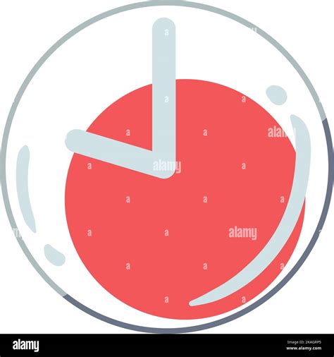 Flat Glassmorphism Clock Stock Vector Image And Art Alamy
