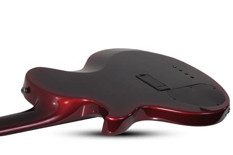 Schecter Nadja Peulen Coal Chamber Np 4 Electric Bass Red Syren 2292