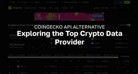 Coingecko Api Alternative Exploring The Top Crypto Data Provider Moralis Apis
