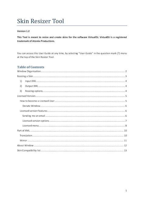 Pdf Skin Resizer Tool User Guide Dokumentips