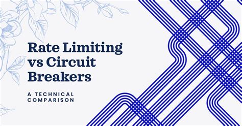 🚀 demystifying system resilience exploring the nuances of rate limiting vs circuit breakers 🌐💻