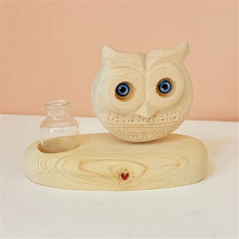 گلدان جغد دانا تک بزرگ طرح یک فروشگاه ایدرا