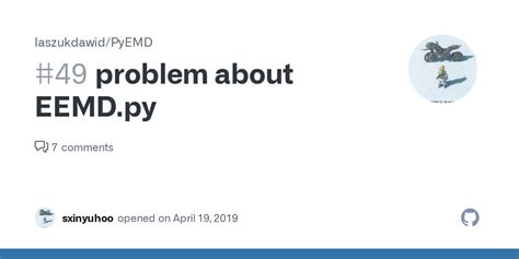 Problem About Eemd Py Issue Laszukdawid Pyemd Github