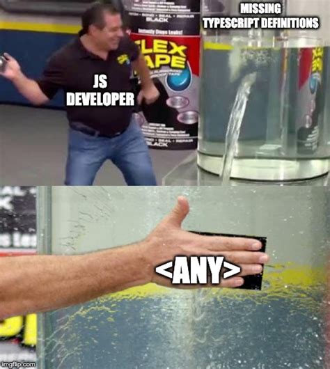 Every Typescript Developer Ever Rprogrammerhumor
