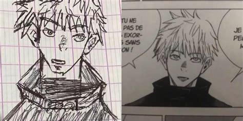 First Time Trying To Draw Gojo While Trying To Get Myself To Drawing Criticize Me P R