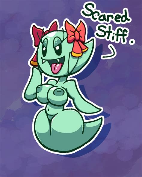 Rule 34 1girls Boo Mario Bow Breasts Chabble English Text Female Female Only Flipper Hands