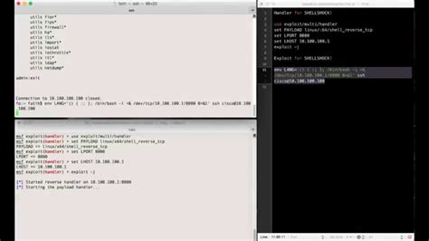Shellshock Exploit Demonstration For Cisco Cucm 1051 Youtube