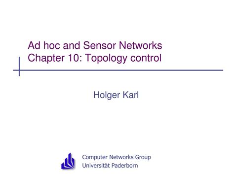 Ppt Topology Control In Ad Hoc And Sensor Networks Powerpoint Presentation Id9698699