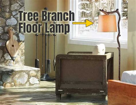Tree Branch Floor Lamp Ideas From Rustic To Modern