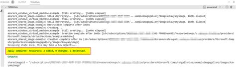 Terraform Problems In Creating Vm From Shared Image In Azure Stack