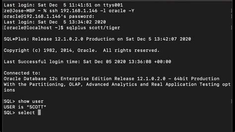 05122020 Aceder Ao Oracle Com O Sqlplus Youtube