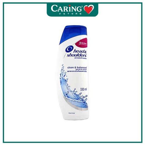 Head And Shoulders Clean And Balanced Shampoo 330ml Lazada