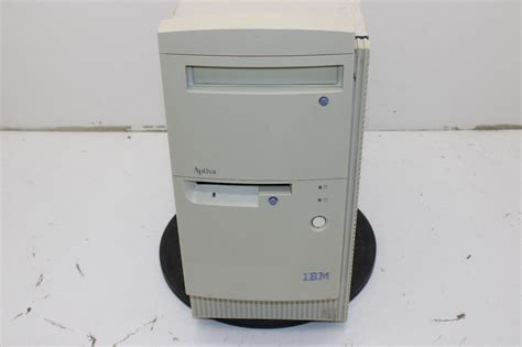 Vintage IBM Aptiva E Desktop Computer AMD K MHz MB Ram No HDD For Sale Knoppix Net