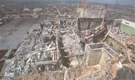 Chernobyl Reactor Inside