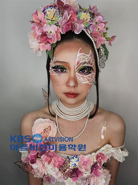 Kbs아트비전 수원미용학원 Kbs수원본원 패션메이크업 대회준비 사진입니다 현장스토리