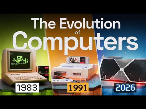 Evolution Of Computers Through Generations