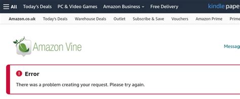 There Was A Problem Creating Your Request Please Try Again Ramazonvineuk
