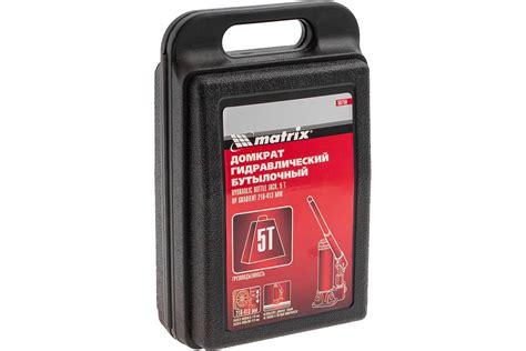 Гидравлический бутылочный домкрат MATRIX MASTER 50756 - купить для ...