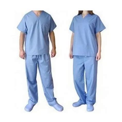 Safewear Unisex Cotton Scrub Suits Plain Size Xs S M L Xl At Rs