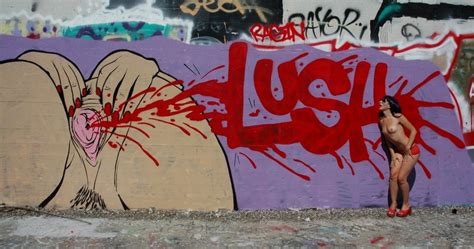 Lush Graffiti And Pornography Alrincon Com