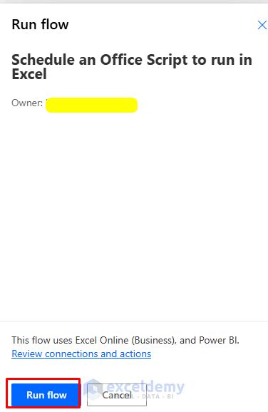 How To Trigger Power Bi Or Power Automate Actions From Excel Buttons