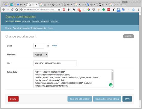 Django Vue Реализуем вход через Google apirobot