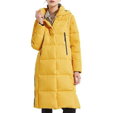Orolay Womens Thickened Long Down Jacket Winter Down Coat Hooded
