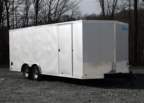 Enclosed Cargo Trailers Durable Tandem Axle Trailer Models