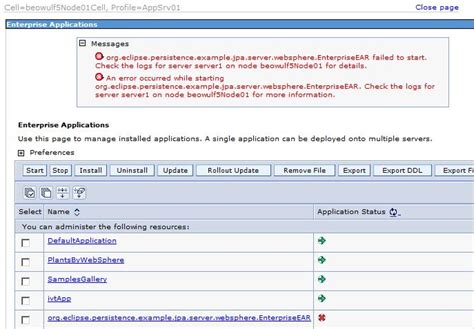 Eclipselinkexamplesjpawebsphere Web Tutorial Eclipsepedia