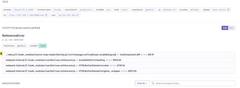 Sourcemap Dont Work In Vue Project · Issue 3142 · Getsentrysentry