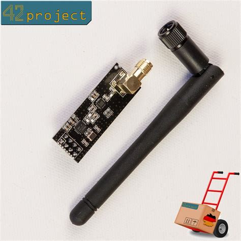 Nrf24l01 Pa Lna Sma Antenne Wireless Funk Transceiver Modul 2 4g